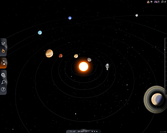 PC Dirck: Solar System Scope, simulador 3D del Sistema Solar